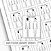 Pain Tracker Stickers - Printable - Body Diagram - Body Pain ...