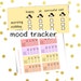 Mood Tracker Stickers Instant Download Printable Mood - Etsy UK