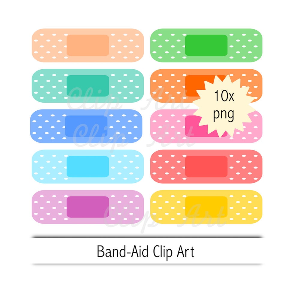 Pflaster Clipart - Instant Download - Wundpflaster Clipart Png ...