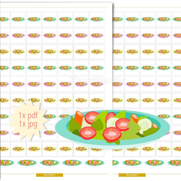 Healthy Salad - Etsy