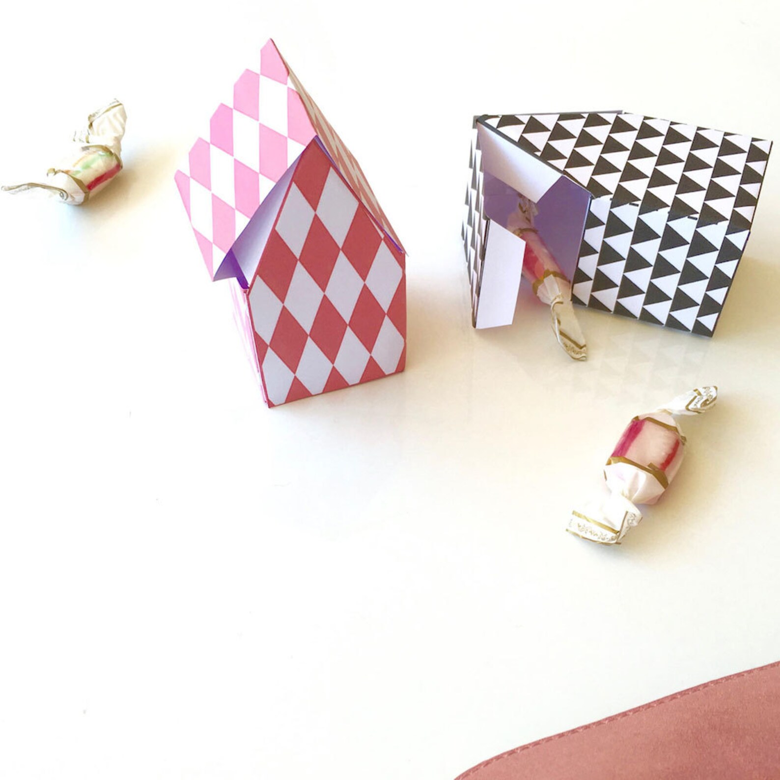 4x Printable House Box Instant Download 4 Differently - Etsy