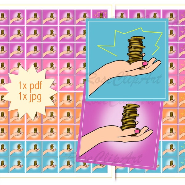 Deposit Stickers - Etsy