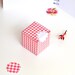 Printable Gingham Gift Box - Instant Download - Last Minute Party Gift ...