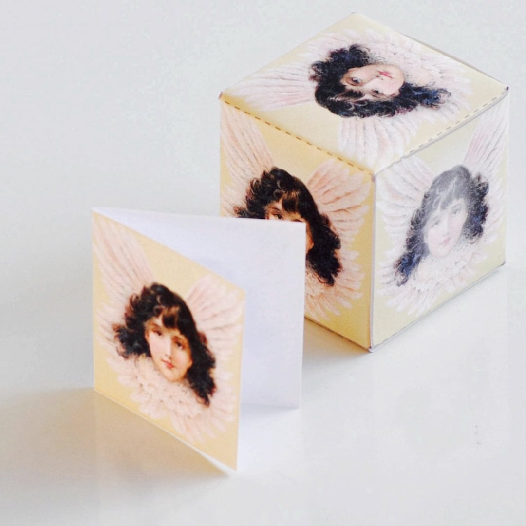 Angel Gift Box - Instant Download - Printable Angel Box Template ...