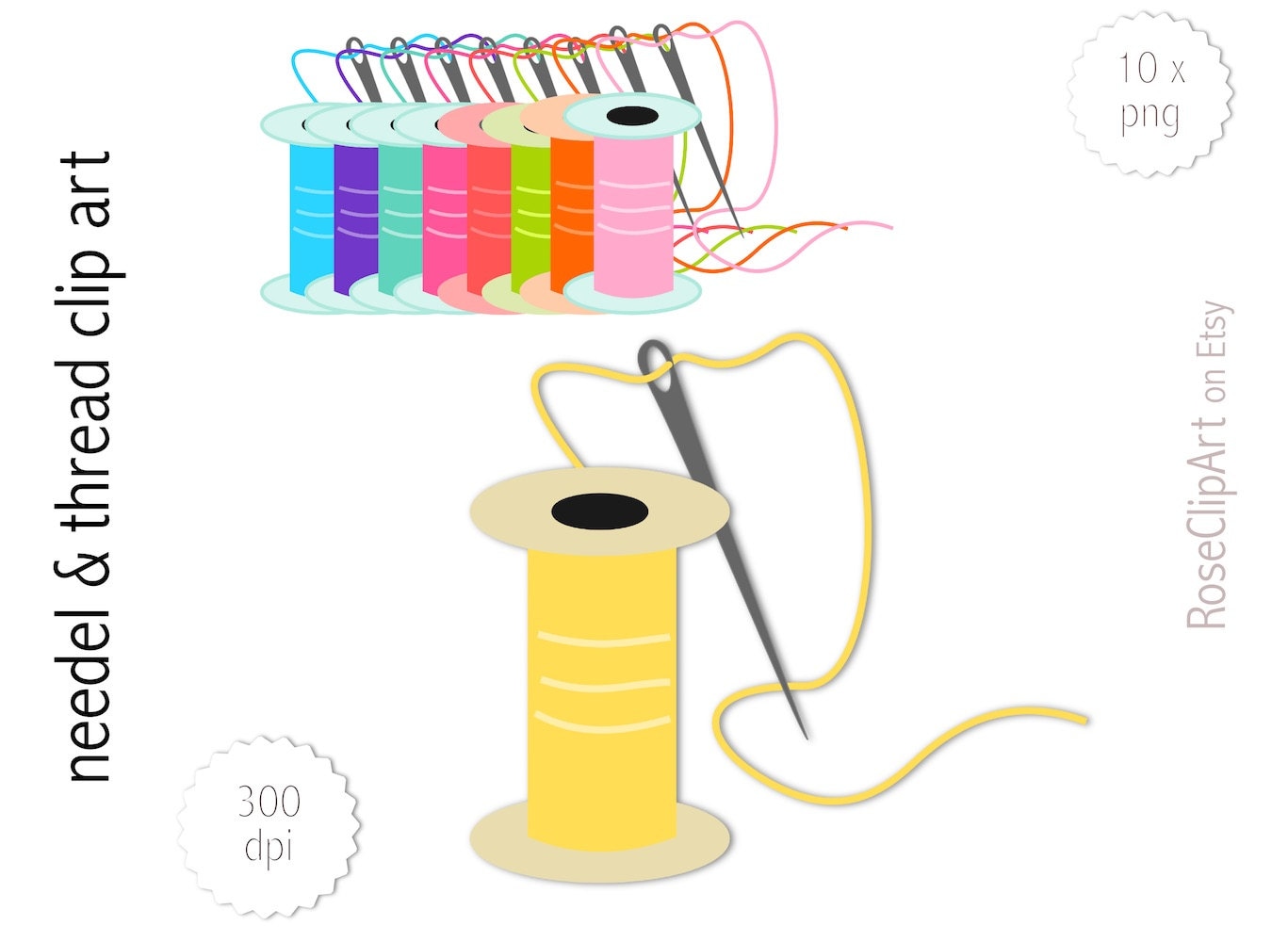 Needle And Thread Clip Art