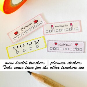 Med Tracker Stickers - Instant Download - Printable Medication Planner ...