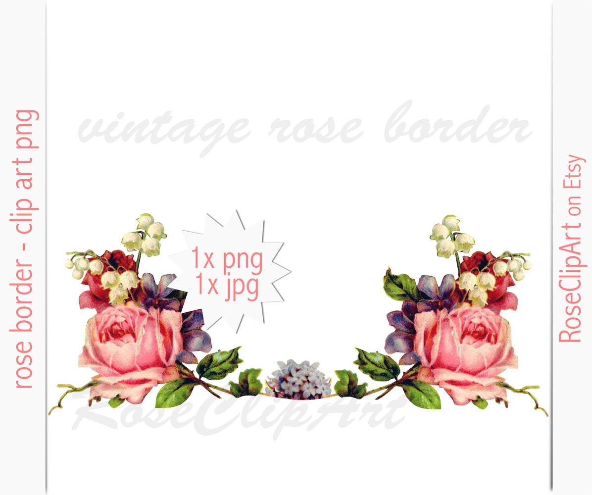 Vintage Roses Border