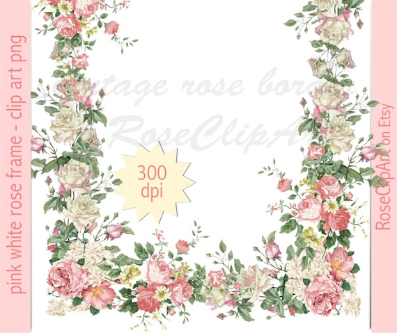 Vintage Roses Border