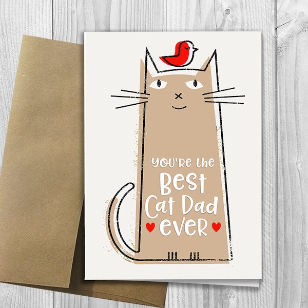 You're the Best Cat Dad - Etsy