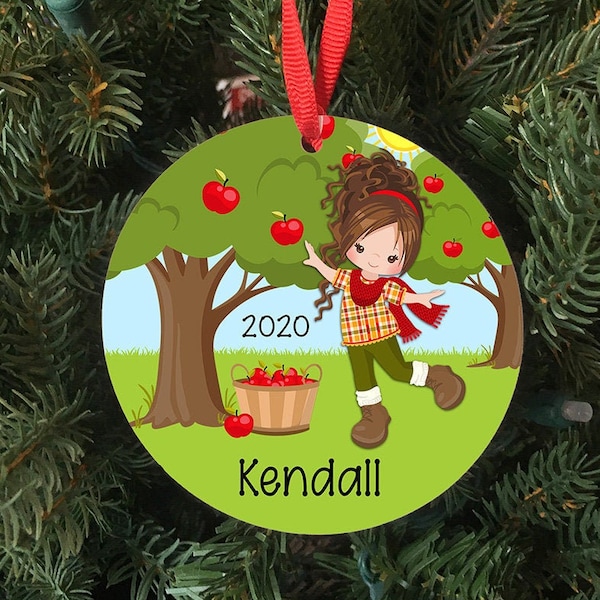 Apple Ornament - Etsy