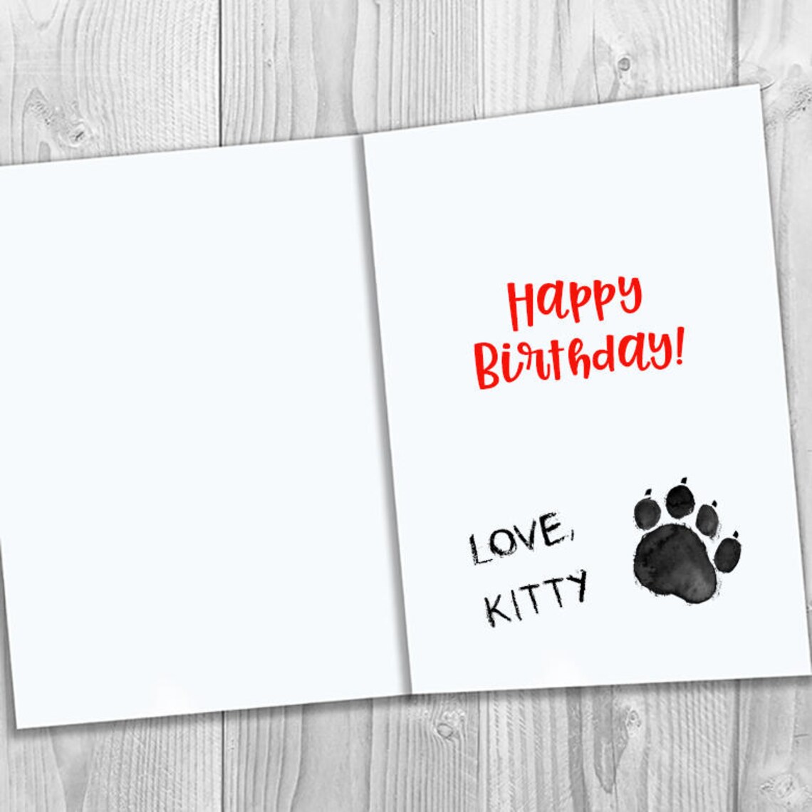 PRINTED Personalized Custom Cat Name You're the Best Cat - Etsy