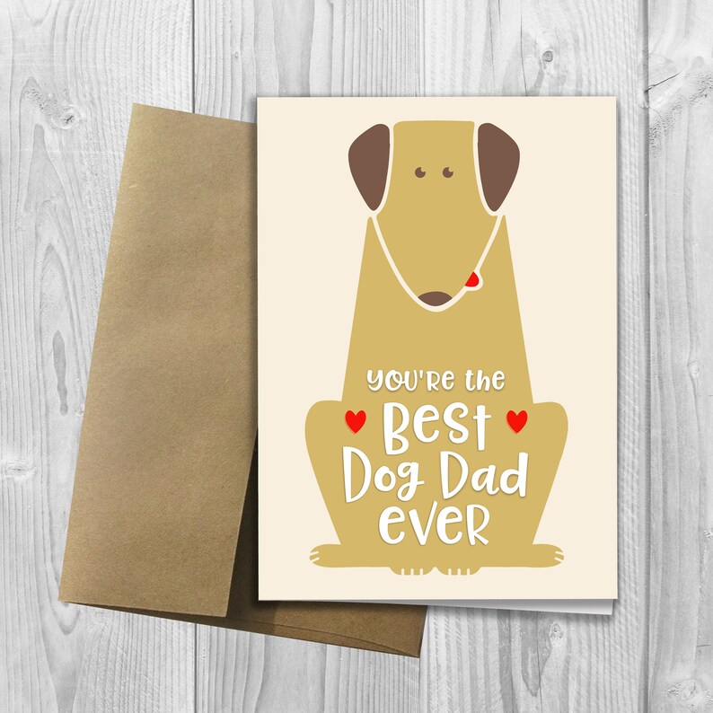 PRINTED Personalized Custom Dog Name You're the Best | Etsy