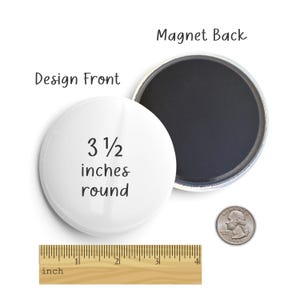 Round Fridge Magnet - Bingo is My Thingo - 3.5" Inch Circle - Made to ...