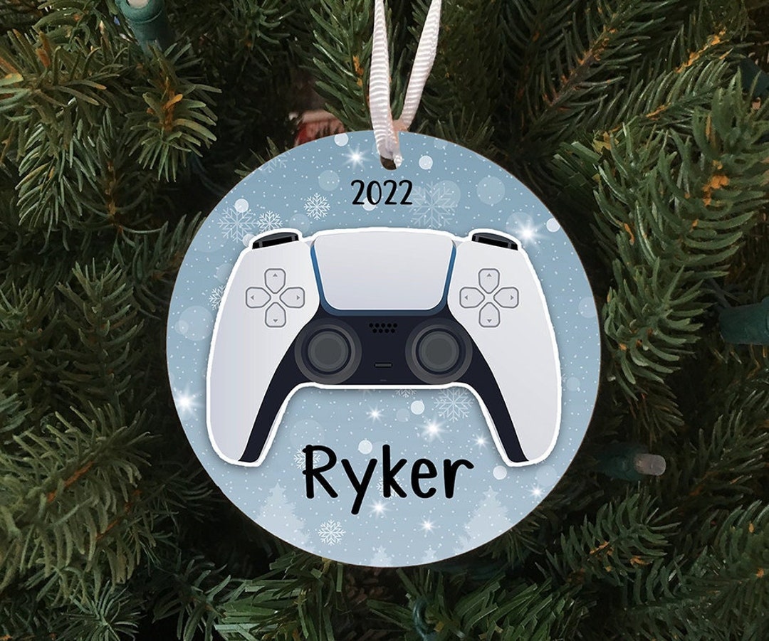Personalized Video Game Remote PS Ornament Keepsake Custom Made to ...