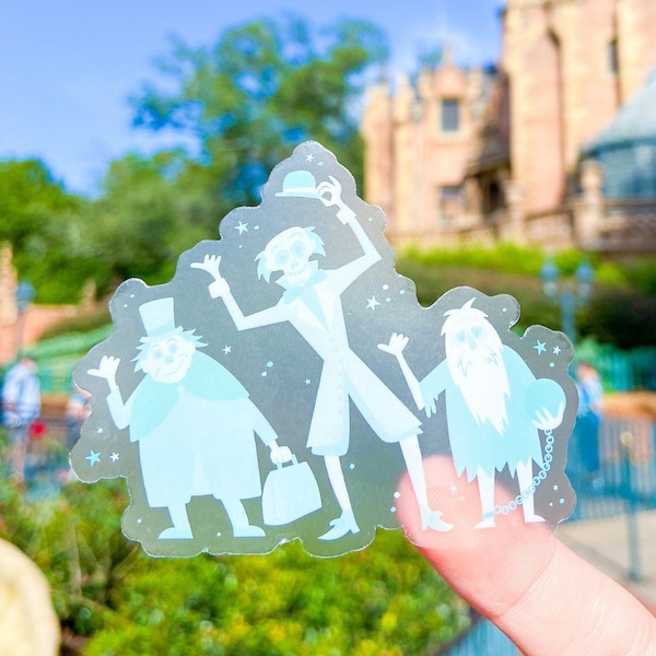 Haunted Mansion Sticker - Etsy
