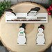 Snowman Standee Personalized Winter Wonderland Decoration for Your Home ...