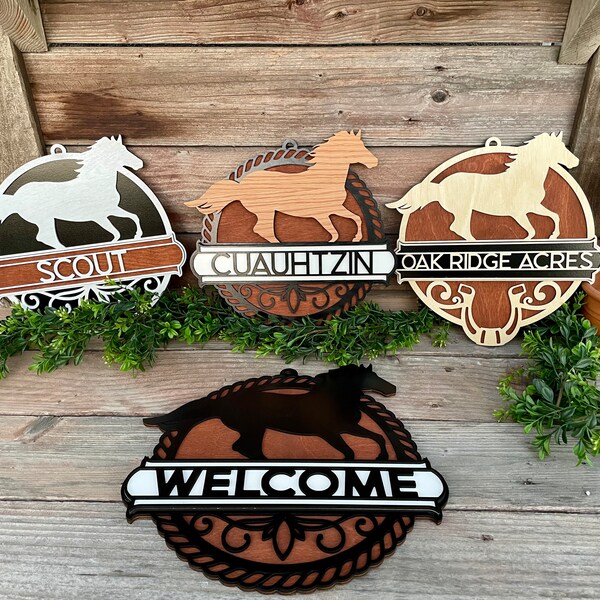 Horse Stall Signs - Etsy
