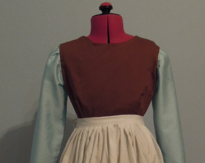 Cinderella Work Dress With Apron and Head Scarf. Available in Sizes 6M ...