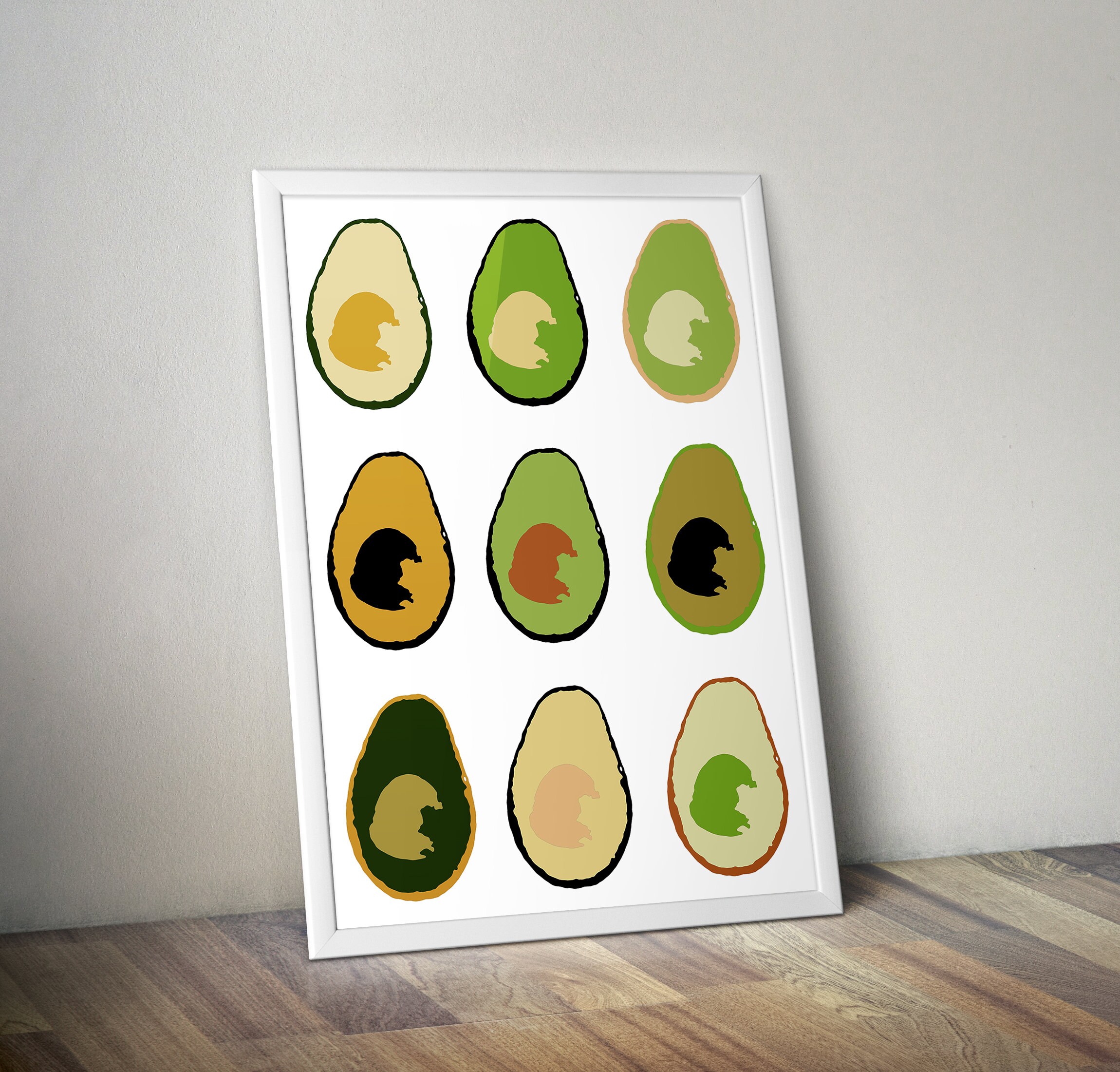 Kitchen Wall Art, A5, A4, A3, A2, Avocado Digital Print, Free Shipping ...