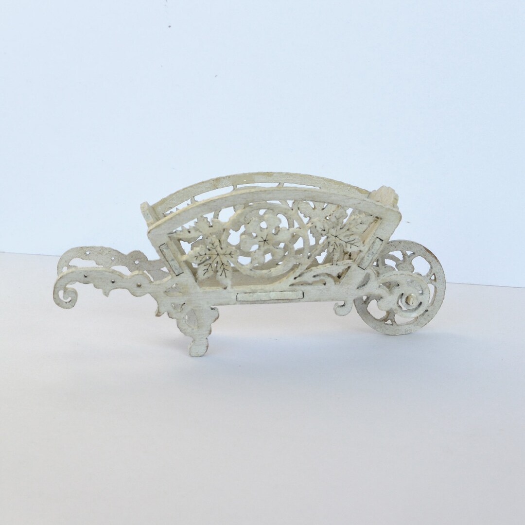 Wheelbarrow Dollhouse Miniature Kit 1:12 - Etsy