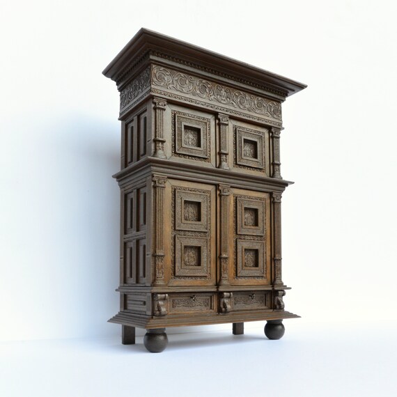 Dutch Renaissance Cabinet Dollshouse Miniature 1:12 - Etsy