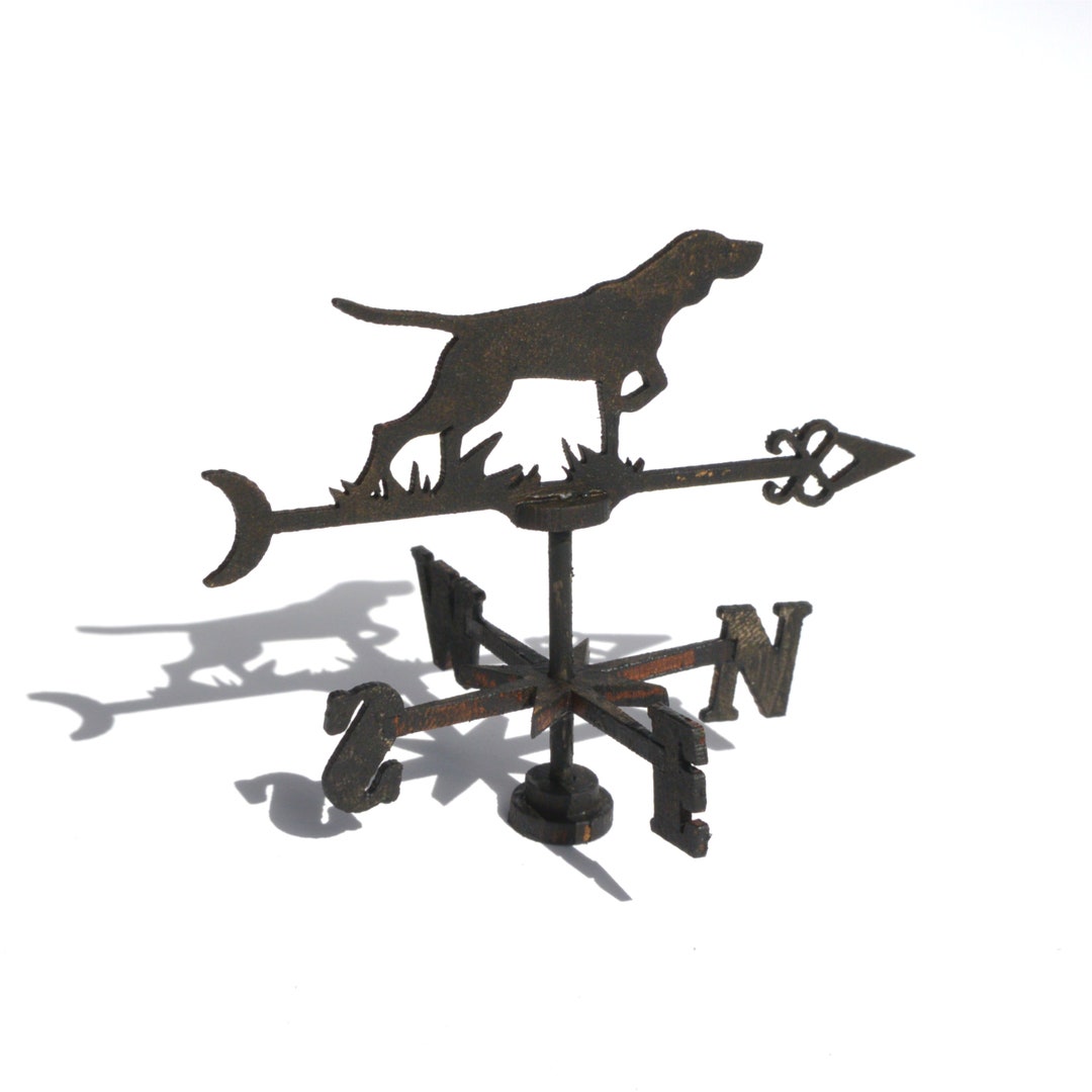 Weather Vane Dog - Dollhouse Miniature Kit 1:12 - Etsy