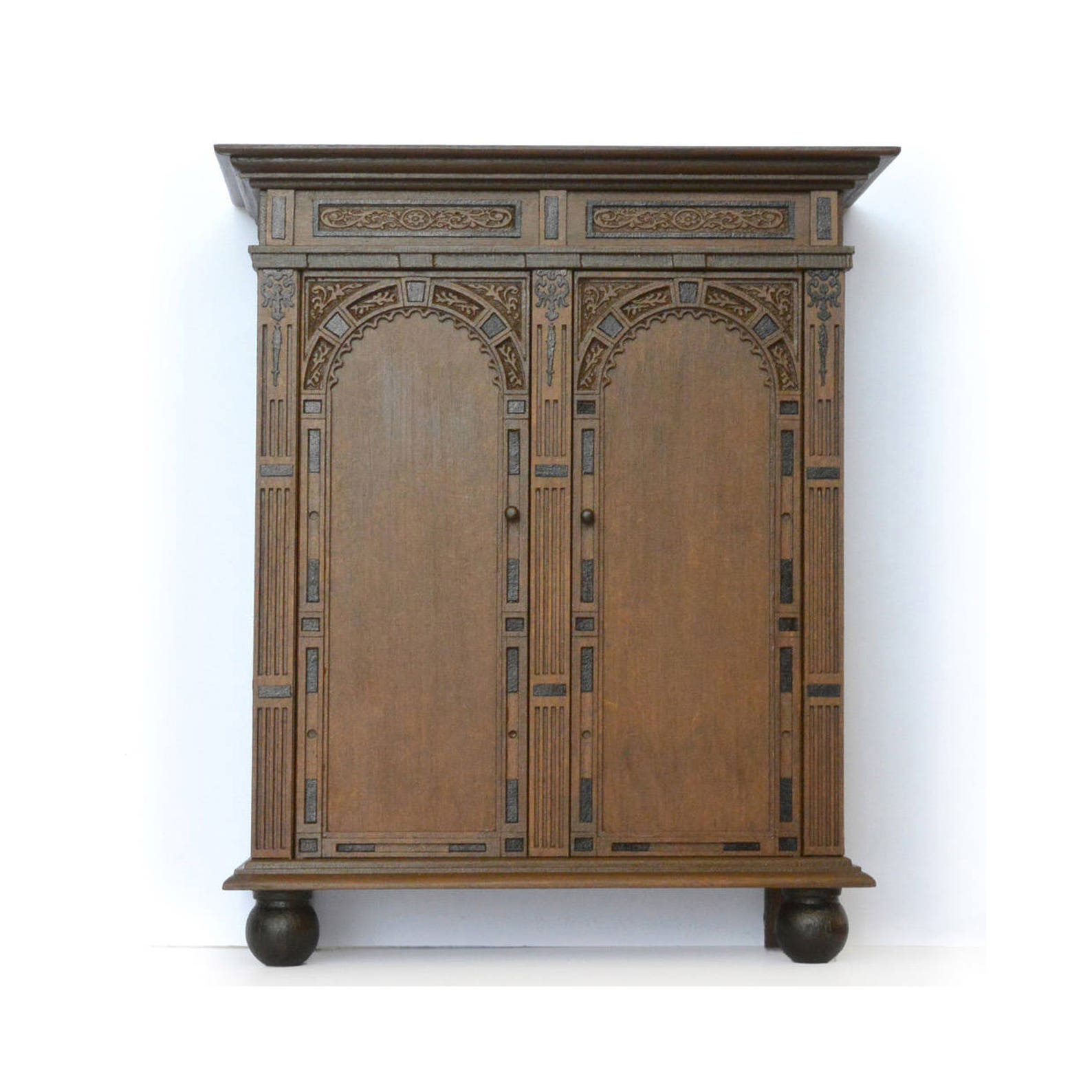 Dutch Renaissance Cabinet Dollhouse Miniature Kit 1:12 - Etsy