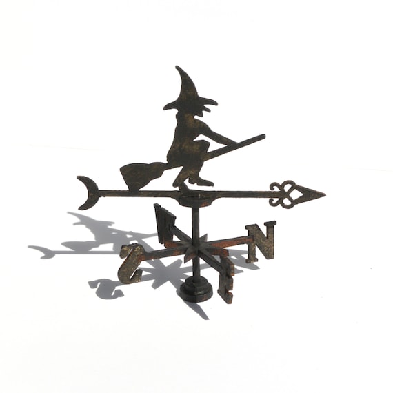 Weather Vane Witch Dollhouse Miniature 1:12 - Etsy
