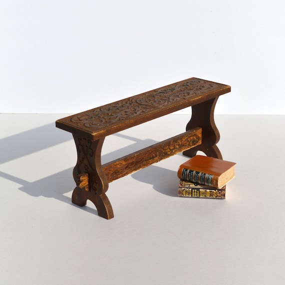 Dollhouse bench store