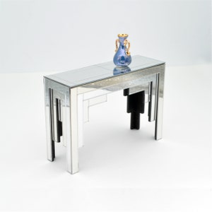 Art Deco ''skyscraper'' Mirrored Sidetable - Dollshouse Miniature Kit 1 ...
