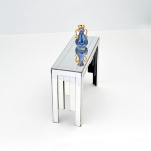 Art Deco ''skyscraper'' Mirrored Sidetable - Dollshouse Miniature Kit 1 ...