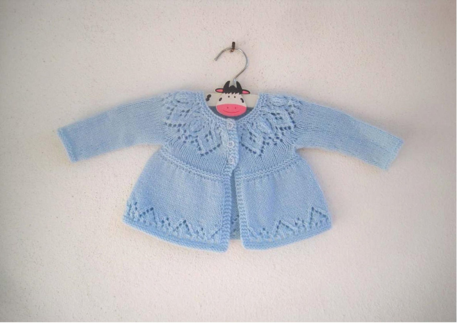 Baby Cardigan Knitting Pattern Girls Sweater Knitting Pattern Anya ...
