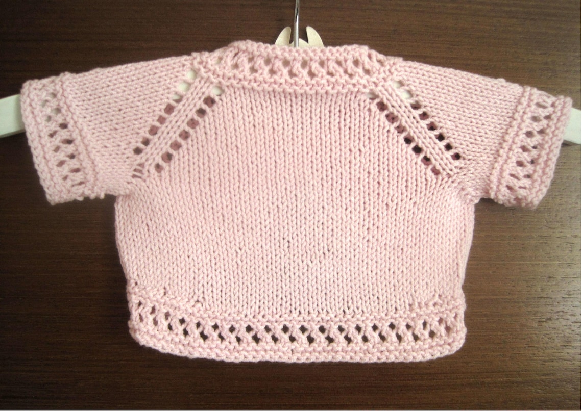 Girls Bolero Knitting Pattern Baby Bolero Knitting Pattern - Etsy Australia