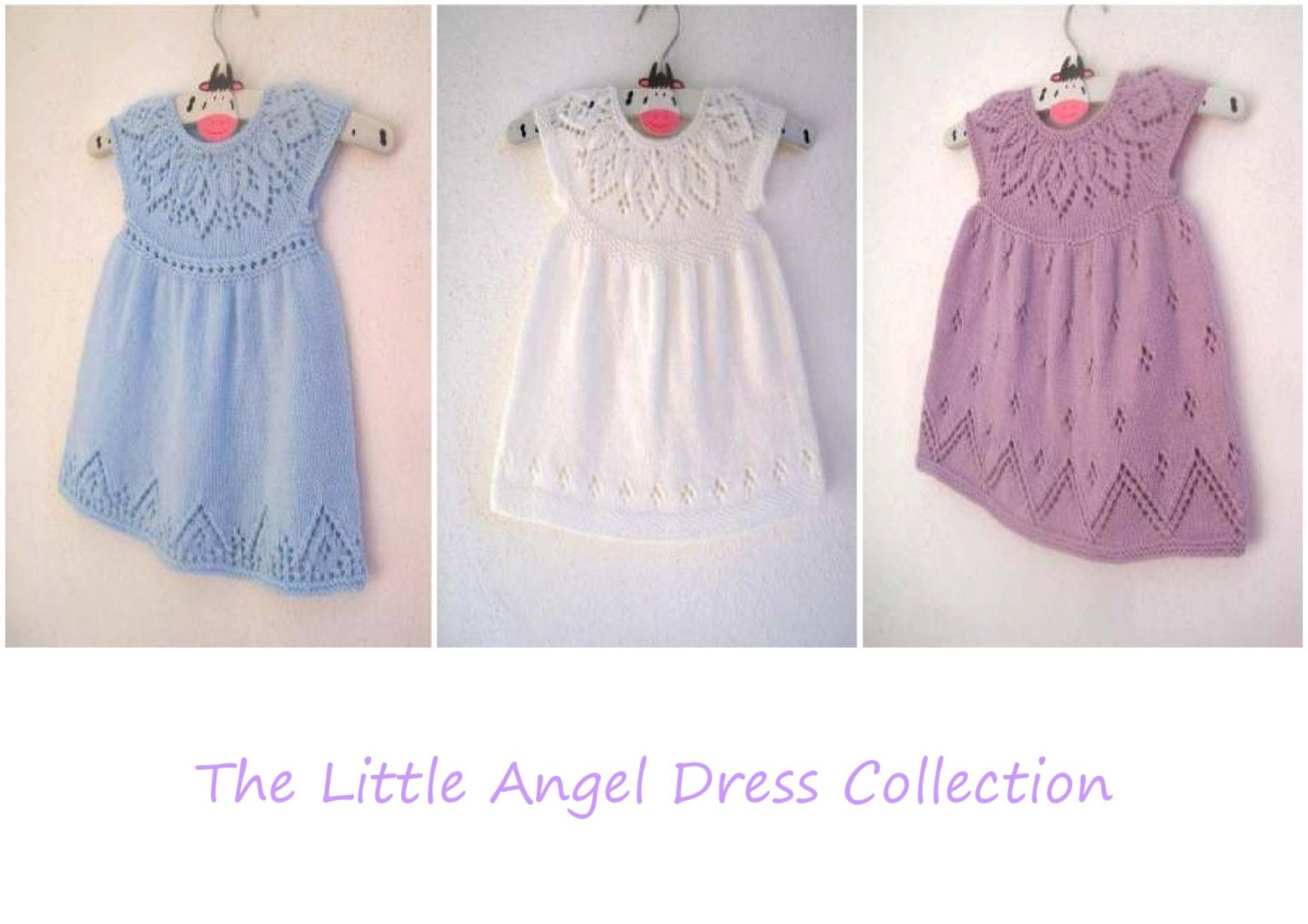 Baby Dress Knitting Pattern E-book Girls Dress Knitting Pattern E-book ...