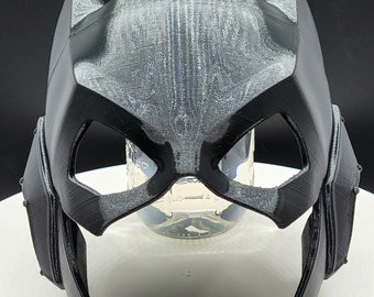 Batgirl Rubber Cowl Mask Prop Costume Cosplay - Etsy