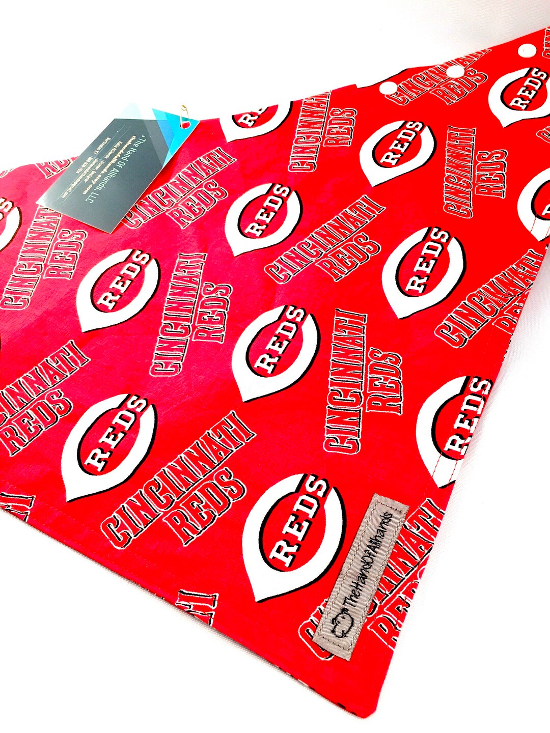 Cincinnati Reds Dog Bandanas - Etsy Denmark