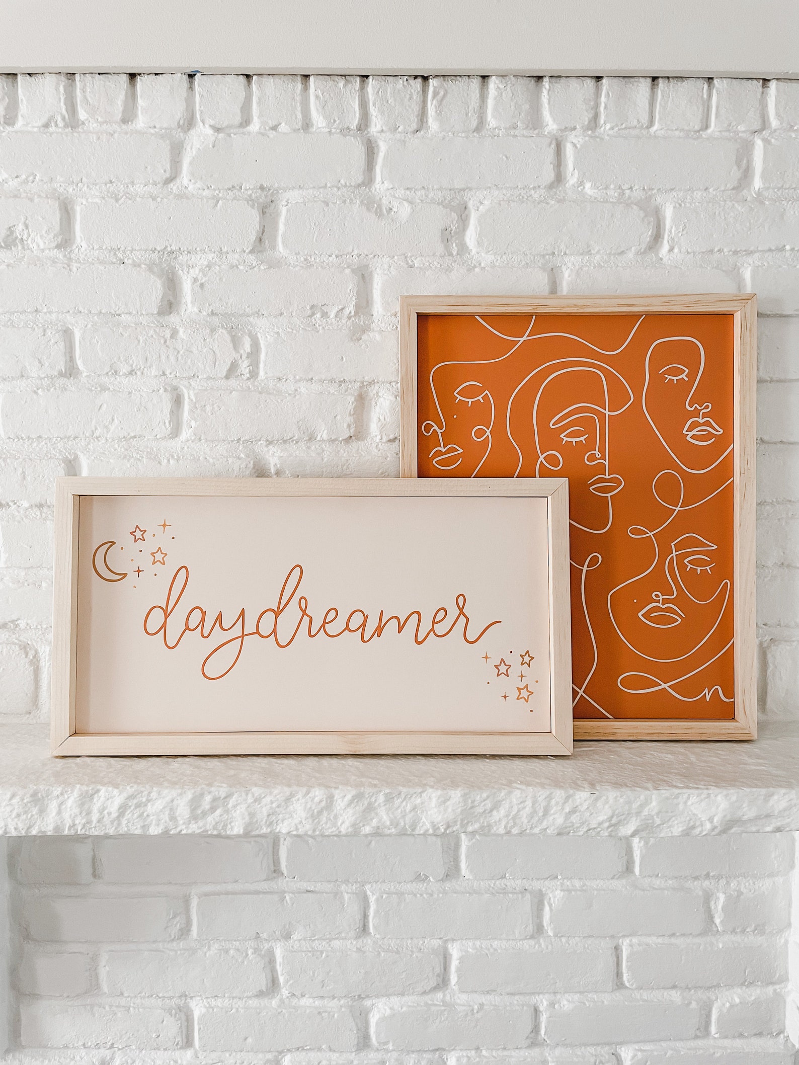 Daydreamer I Wood Sign | Celestial Painting | Boho Decor | Handmade ...