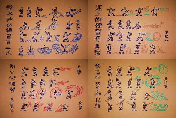 Classic Avatar Scroll Set - Etsy