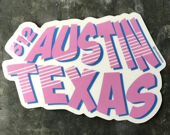 Austin Texas Decal | Etsy