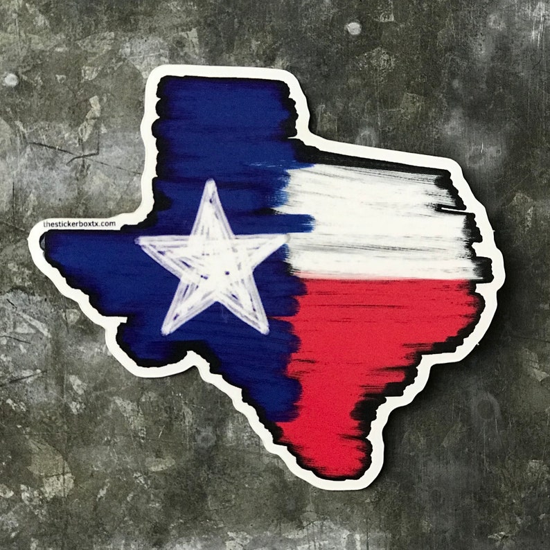 Vinyl Stickers Texas Sticker Sticker Decal Car Decal - Etsy