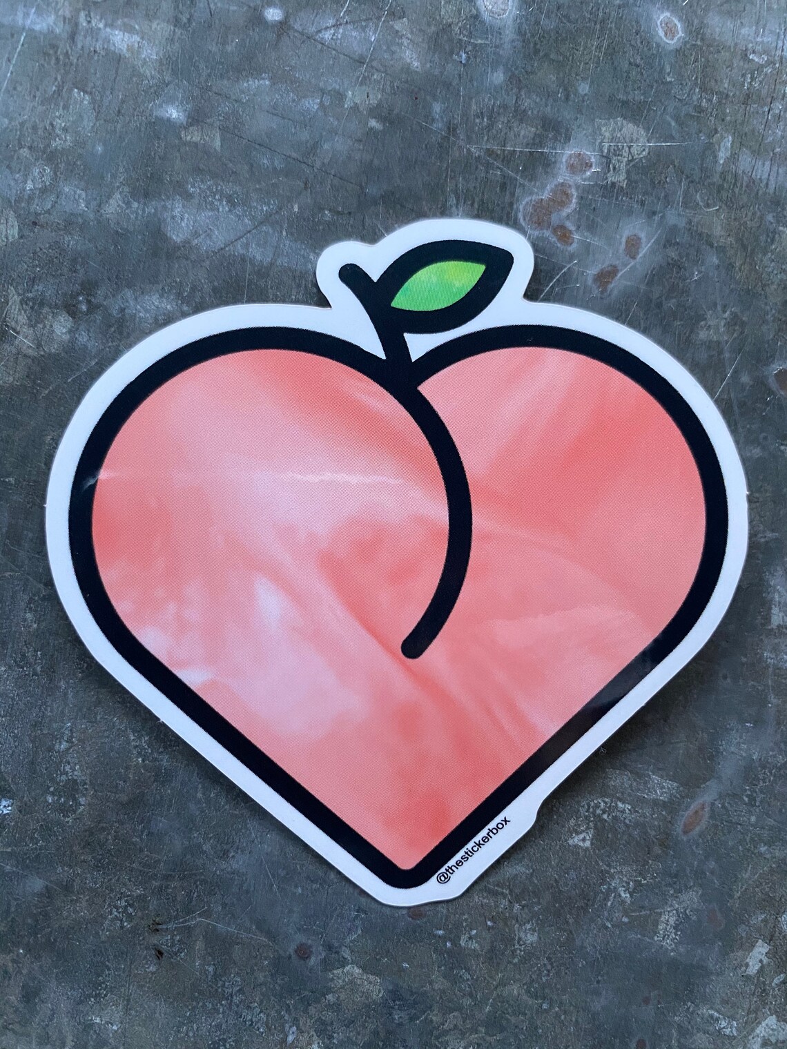 Peach Sticker Peach Butt Sticker Stickers Georgia | Etsy