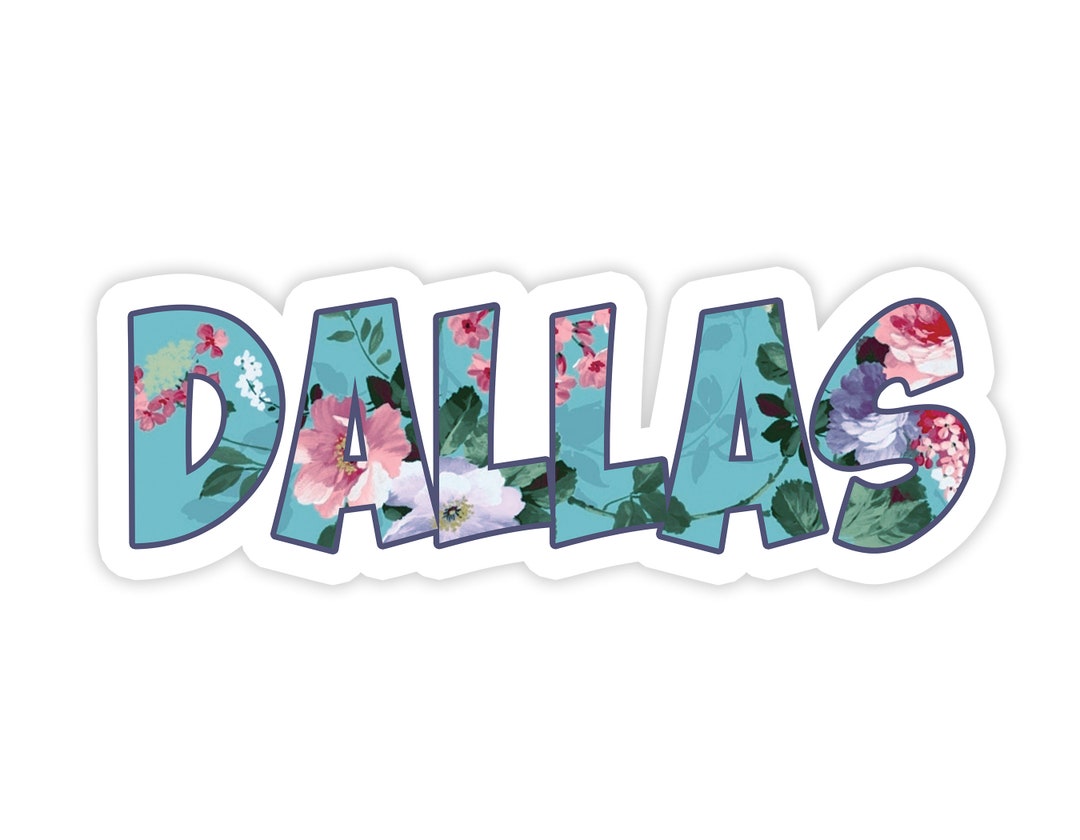 Texas Sticker - Texas Decal - Vinyl Sticker - Dallas Sticker - Dallas ...