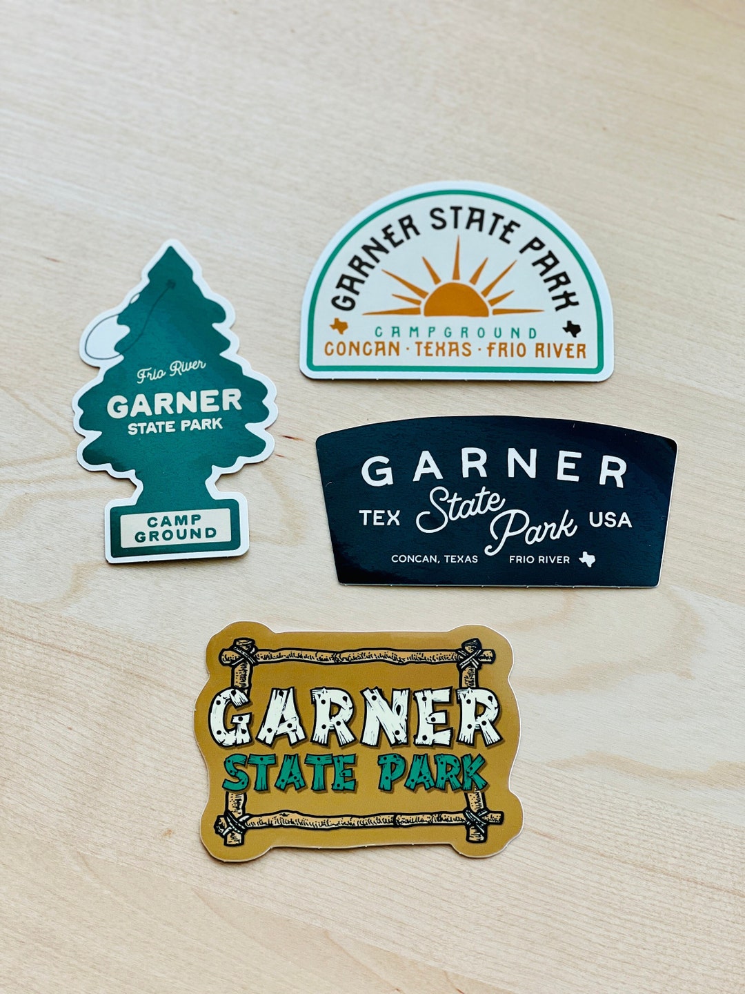 Garner State Park Stickers - Frio River - Concan, Texas Decal ...