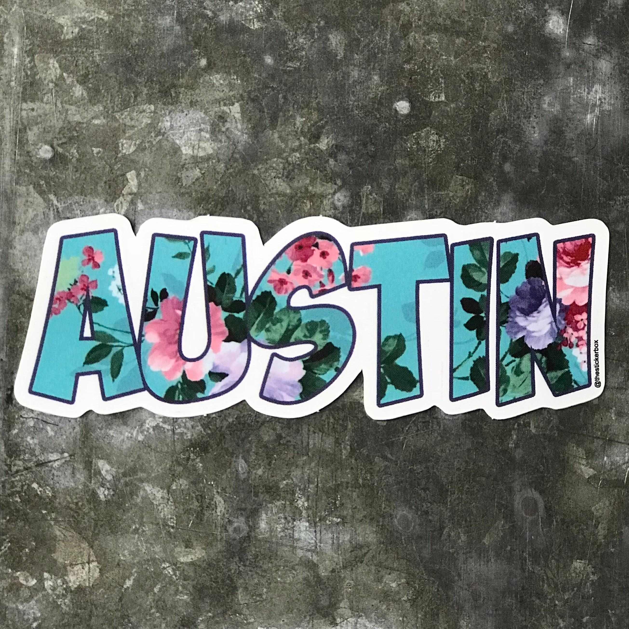 Texas Sticker Vinyl Decal Austin Texas Sticker Sticker - Etsy