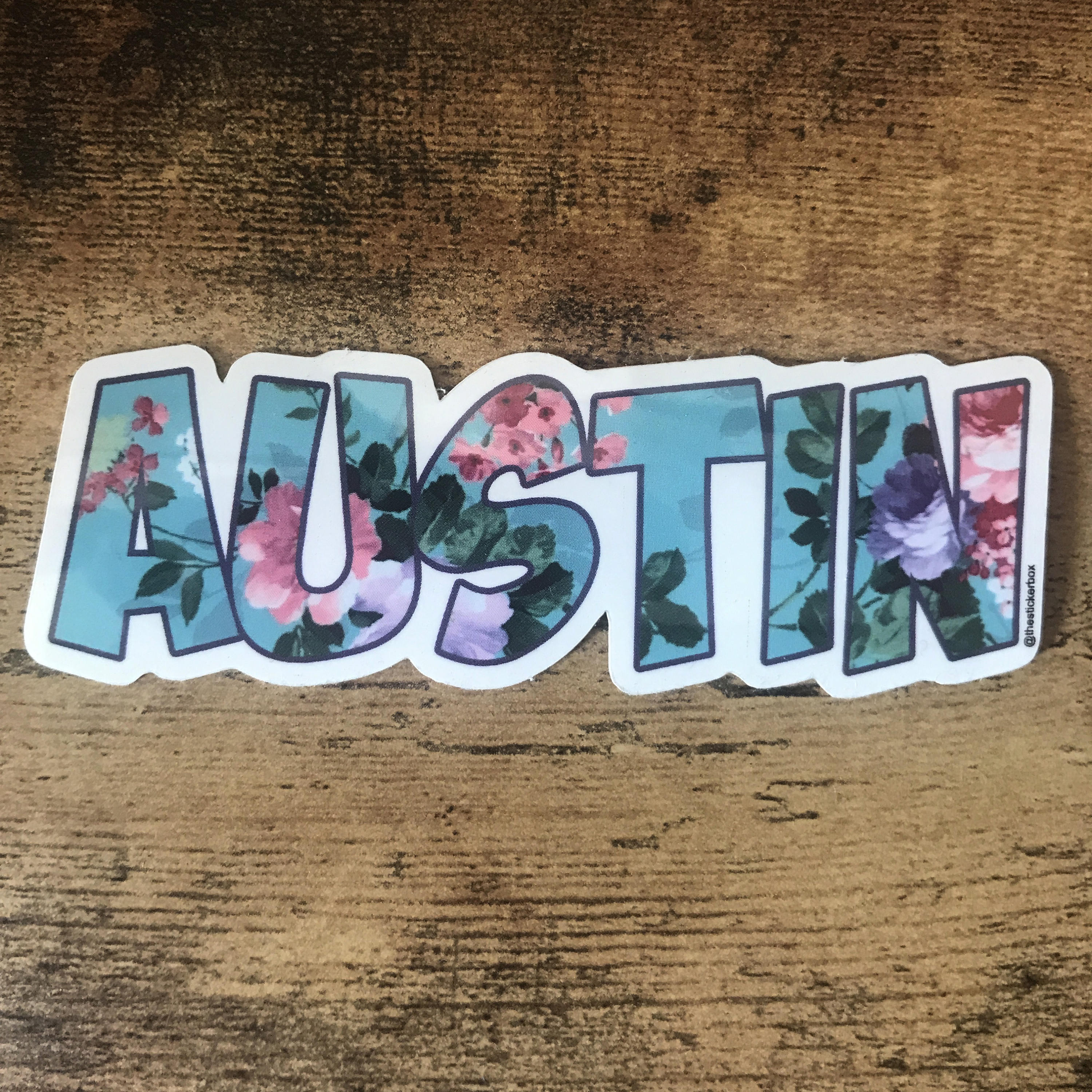 Texas Sticker Vinyl Decal Austin Texas Sticker Sticker - Etsy