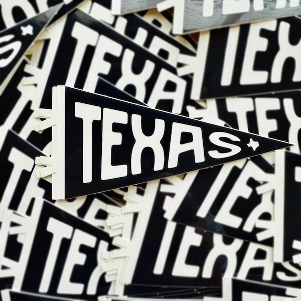 Texas Sticker - Etsy