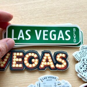 Las Vegas Event Stickers – Mini Stickers for Corporate Swag, Welcome ...
