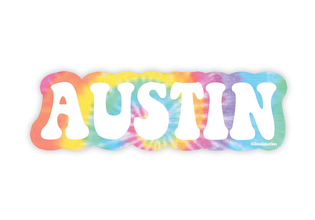 Austin Texas Sticker - Austin Sticker - Texas Sticker - Vinyl Stickers ...