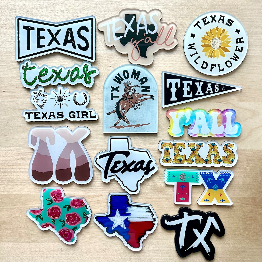 Texas Magnet - Texas Souvenir - Cute Magnet - ATX Magnet - Magnet ...