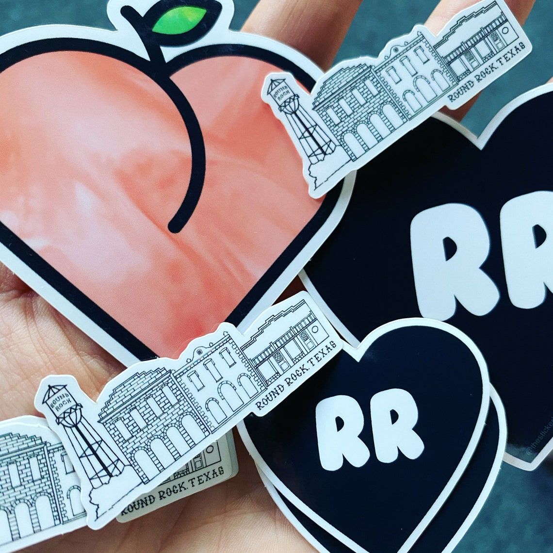 Peach Sticker Peach Butt Sticker Stickers Georgia - Etsy
